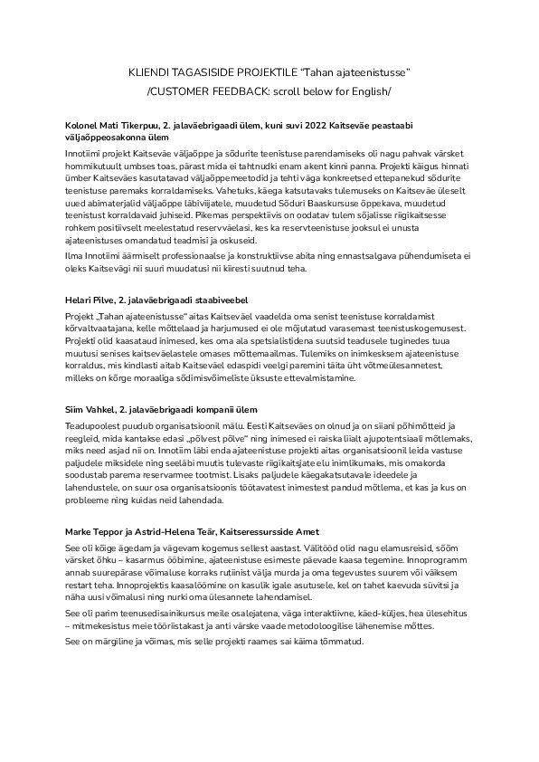 Tahan Ajateenistusse Eesti Disainiauhinnad 2022 Defolio Tahan Ajateenistusse Eesti Disainiauhinnad 2022 Defolio